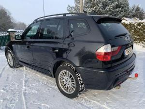 Black BMW X3 2007 in Alytus, with an engine capacity of 2.00 L and mileage of 211 thousand km for 6300 €, photo 3 on AUTOMOTO.COM.LV
