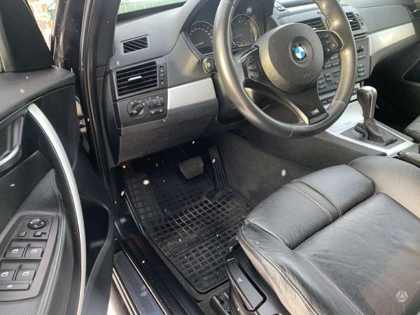 Melns BMW X3 2007 Alīta, ar dzinēja tilpumu 2.00 L un nobraukumu 211 tūkst. km par 6300 €, foto 9 vietnē AUTOMOTO.COM.LV