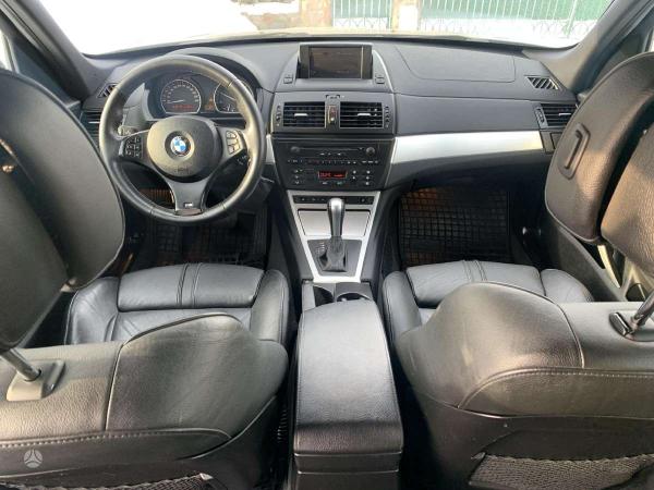 Melns BMW X3 2007 Alīta, ar dzinēja tilpumu 2.00 L un nobraukumu 211 tūkst. km par 6300 €, foto 10 vietnē AUTOMOTO.COM.LV