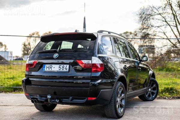 Black BMW X3 2007 in Riga, with an engine capacity of 3.00 L and mileage of 363 thousand km for 5990 €, photo 7 on AUTOMOTO.COM.LV