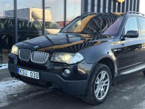 Black BMW X3 2007 in Vilnius, with an engine capacity of 2.99 L and mileage of 313 thousand km for 3650 €, photo 2 on AUTOMOTO.COM.LV