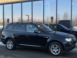 Black BMW X3 2007 in Vilnius, with an engine capacity of 2.99 L and mileage of 313 thousand km for 3650 €, photo 8 on AUTOMOTO.COM.LV