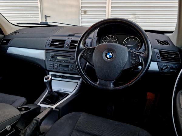 Melns BMW X3 2007 Viļņa, ar dzinēja tilpumu 2.00 L un nobraukumu 135 tūkst. km par 1990 €, foto 11 vietnē AUTOMOTO.COM.LV