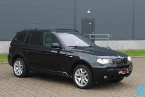 Black BMW X3 2007 in Riga, with an engine capacity of 3.00 L and mileage of 386 thousand km for 5950 €, photo 2 on AUTOMOTO.COM.LV
