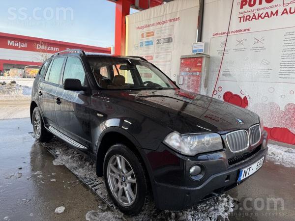Melns BMW X3 2007 Rīga, ar dzinēja tilpumu 2.50 L un nobraukumu 430 tūkst. km par 3200 €, foto 1 vietnē AUTOMOTO.COM.LV