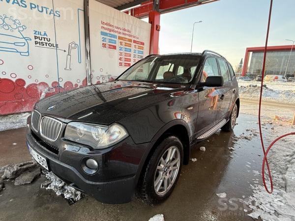 Melns BMW X3 2007 Rīga, ar dzinēja tilpumu 2.50 L un nobraukumu 430 tūkst. km par 3200 €, foto 2 vietnē AUTOMOTO.COM.LV