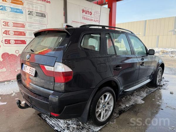 Melns BMW X3 2007 Rīga, ar dzinēja tilpumu 2.50 L un nobraukumu 430 tūkst. km par 3200 €, foto 4 vietnē AUTOMOTO.COM.LV