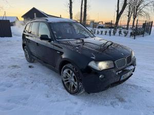 Melns BMW X3 2007 Marijampole, ar dzinēja tilpumu 2.99 L un nobraukumu 374 tūkst. km par 2350 €, foto  vietnē AUTOMOTO.COM.LV