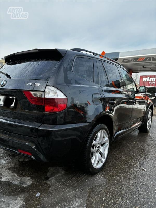 Black BMW X3 2007 in Vilnius, with an engine capacity of 3.00 L and mileage of 326 thousand km for 4750 €, photo 4 on AUTOMOTO.COM.LV
