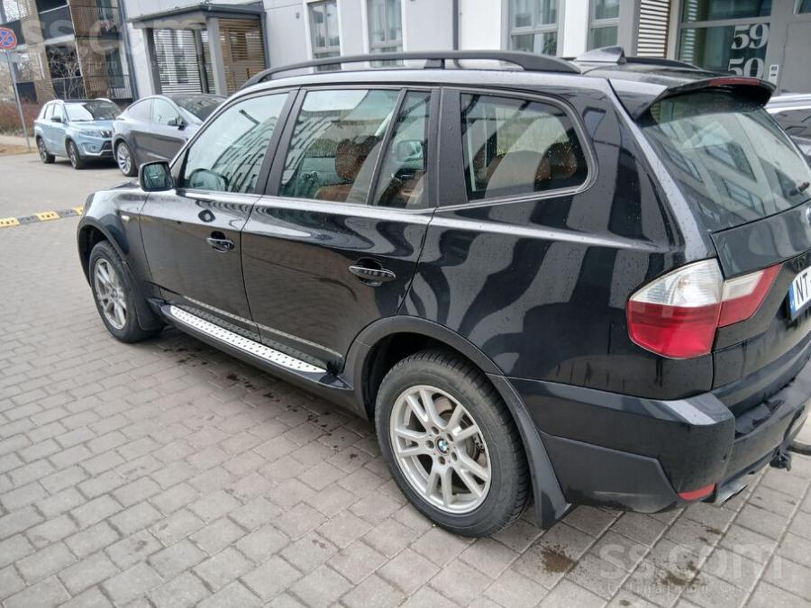 Melns BMW X3 2007 Jūrmala, ar dzinēja tilpumu 2.50 L un nobraukumu 0 tūkst. km par 3300 €, foto 6 vietnē AUTOMOTO.COM.LV