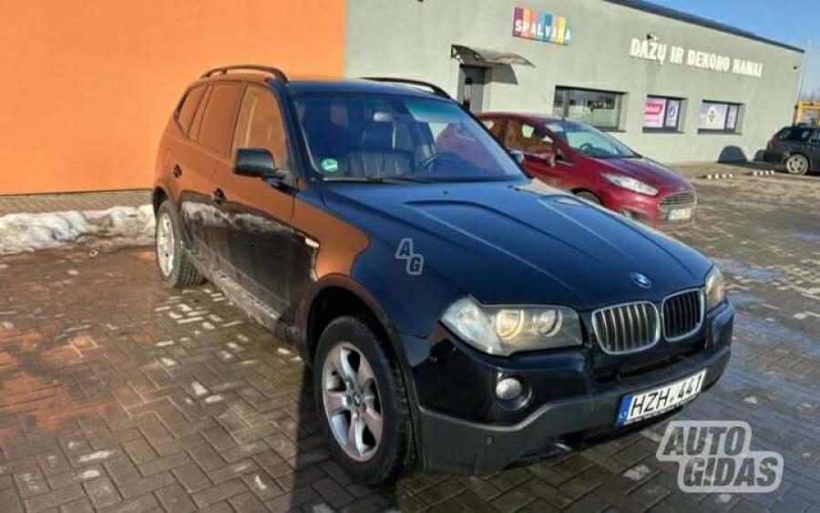Black BMW X3 2007 in Kretinga, with an engine capacity of 2.00 L and mileage of 405 thousand km for 4000 €, photo 3 on AUTOMOTO.COM.LV