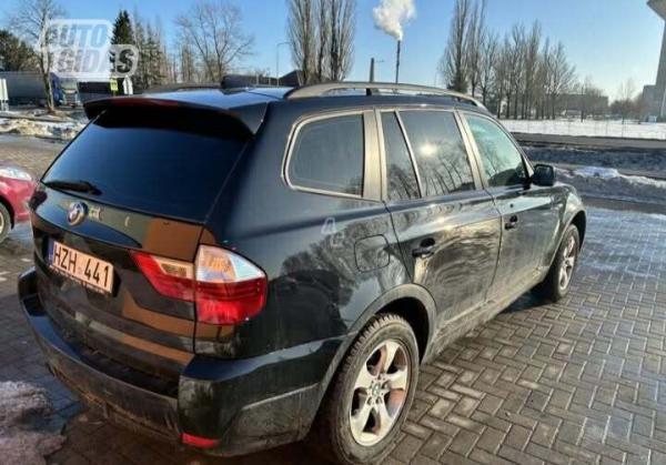 Black BMW X3 2007 in Kretinga, with an engine capacity of 2.00 L and mileage of 405 thousand km for 4000 €, photo 3 on AUTOMOTO.COM.LV