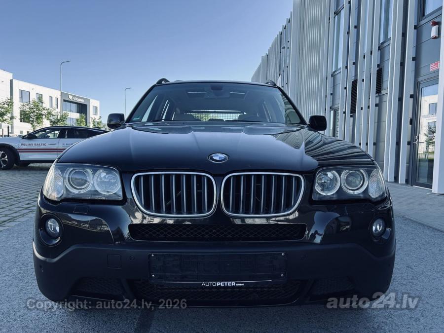 Black BMW X3 2007 in Tallinn, with an engine capacity of 3.00 L and mileage of 255 thousand km for 4980 €, photo 1 on AUTOMOTO.COM.LV