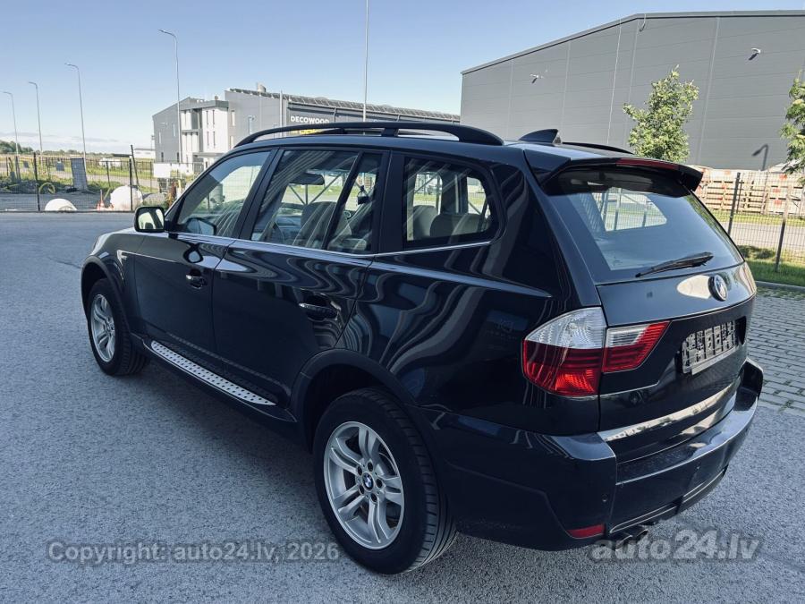 Black BMW X3 2007 in Tallinn, with an engine capacity of 3.00 L and mileage of 255 thousand km for 4980 €, photo 5 on AUTOMOTO.COM.LV