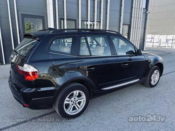Black BMW X3 2007 in Tallinn, with an engine capacity of 3.00 L and mileage of 255 thousand km for 4980 €, photo 6 on AUTOMOTO.COM.LV