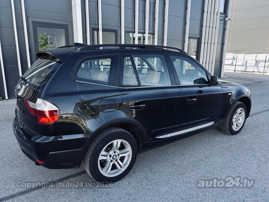 Black BMW X3 2007 in Tallinn, with an engine capacity of 3.00 L and mileage of 255 thousand km for 4980 €, photo 7 on AUTOMOTO.COM.LV