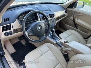 Black BMW X3 2007 in Tallinn, with an engine capacity of 3.00 L and mileage of 255 thousand km for 4980 €, photo 10 on AUTOMOTO.COM.LV