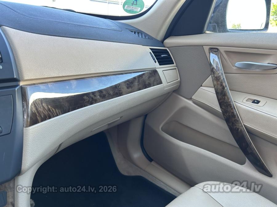 Black BMW X3 2007 in Tallinn, with an engine capacity of 3.00 L and mileage of 255 thousand km for 4980 €, photo 20 on AUTOMOTO.COM.LV