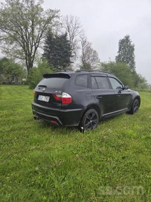 Black BMW X3 2007 in Ogre, with an engine capacity of 3.00 L and mileage of 360 thousand km for 5450 €, photo 4 on AUTOMOTO.COM.LV
