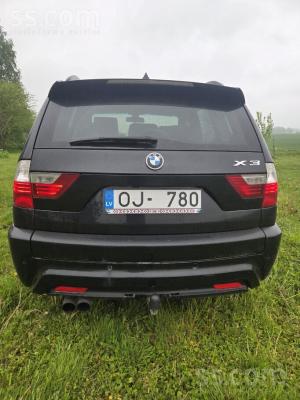 Black BMW X3 2007 in Ogre, with an engine capacity of 3.00 L and mileage of 360 thousand km for 5450 €, photo 5 on AUTOMOTO.COM.LV