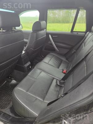 Black BMW X3 2007 in Ogre, with an engine capacity of 3.00 L and mileage of 360 thousand km for 5450 €, photo 7 on AUTOMOTO.COM.LV