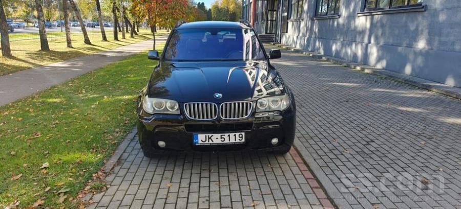Melns BMW X3 2007 Rīga, ar dzinēja tilpumu 3.00 L un nobraukumu 309 tūkst. km par 5700 €, foto 1 vietnē AUTOMOTO.COM.LV