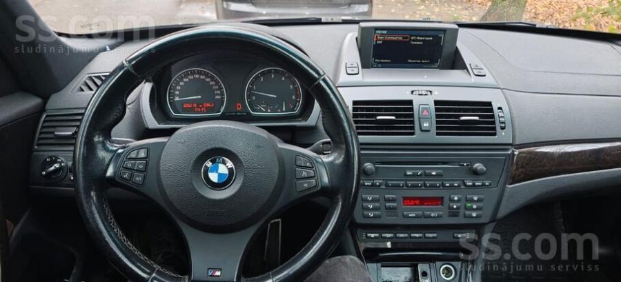 Melns BMW X3 2007 Rīga, ar dzinēja tilpumu 3.00 L un nobraukumu 309 tūkst. km par 5700 €, foto 5 vietnē AUTOMOTO.COM.LV