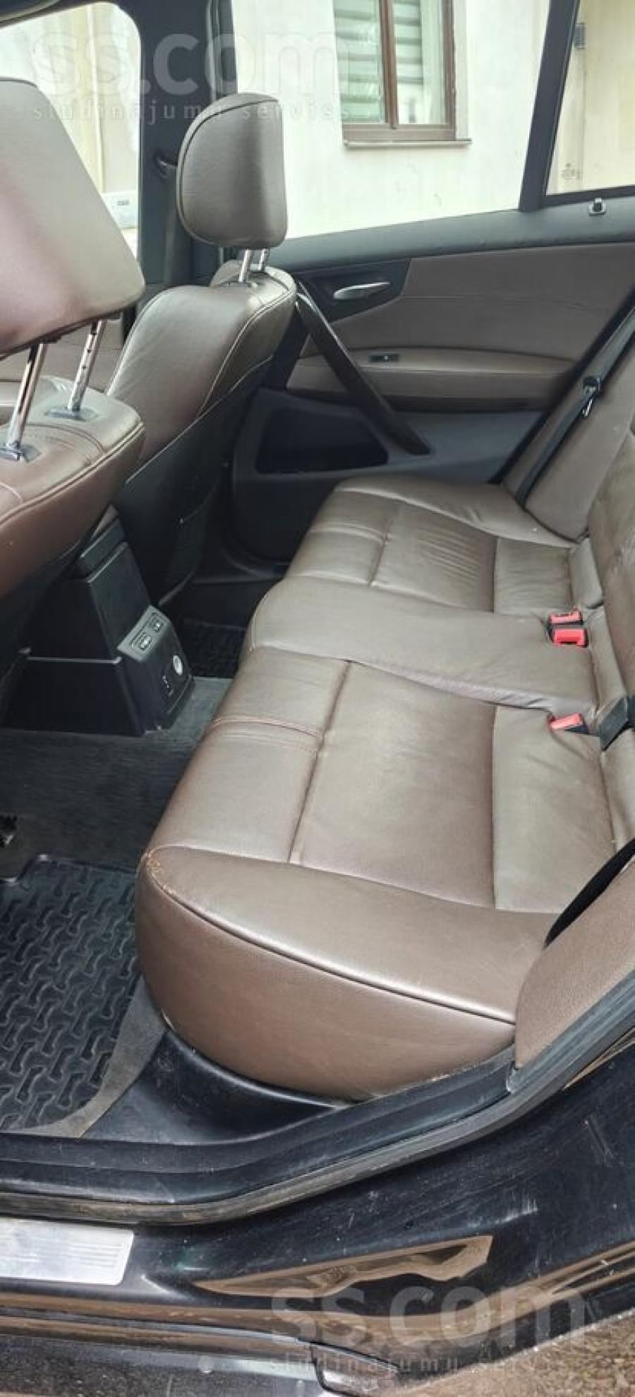Melns BMW X3 2007 Rīga, ar dzinēja tilpumu 3.00 L un nobraukumu 309 tūkst. km par 5700 €, foto 8 vietnē AUTOMOTO.COM.LV