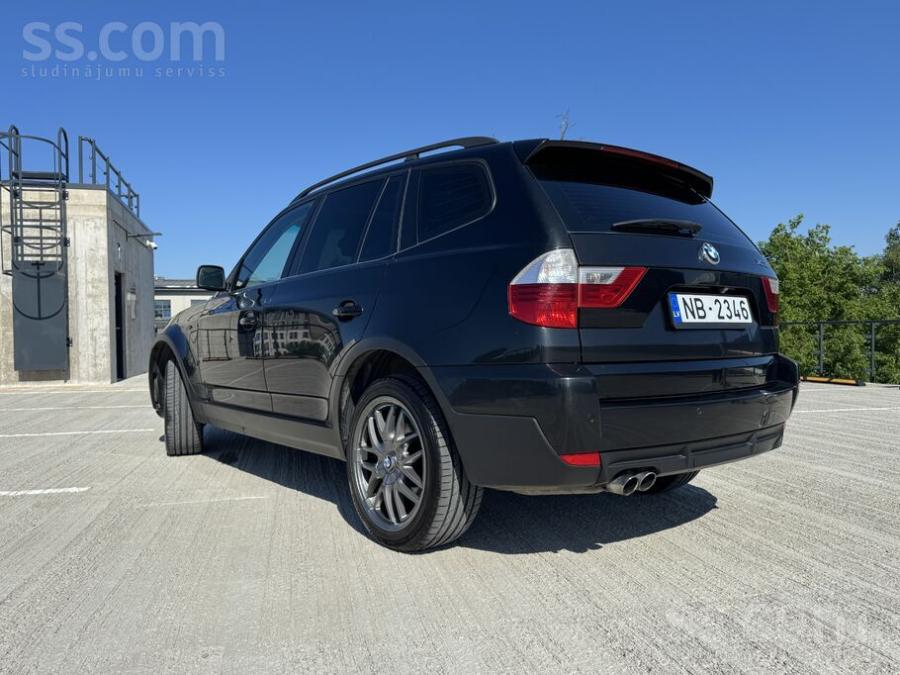 Black BMW X3 2007 in Riga, with an engine capacity of 3.00 L and mileage of 271 thousand km for 6999 €, photo 4 on AUTOMOTO.COM.LV