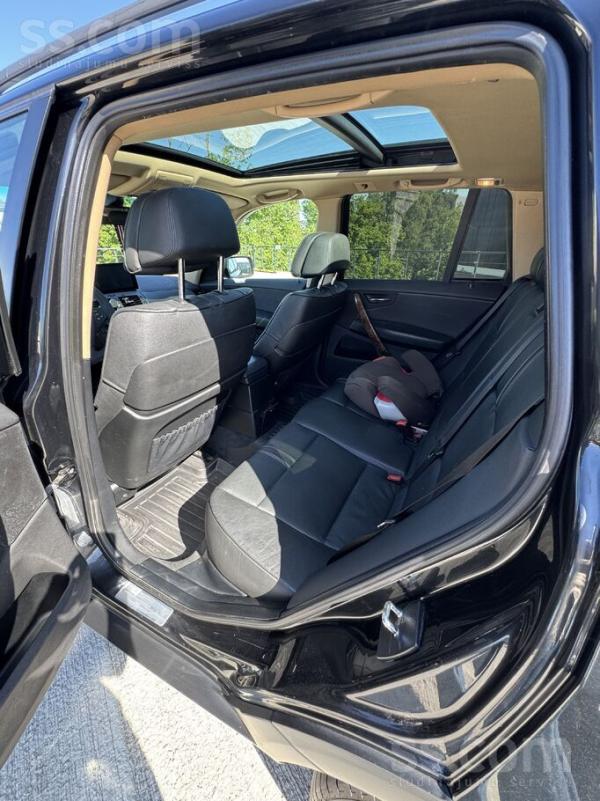 Melns BMW X3 2007 Rīga, ar dzinēja tilpumu 3.00 L un nobraukumu 271 tūkst. km par 6999 €, foto 9 vietnē AUTOMOTO.COM.LV