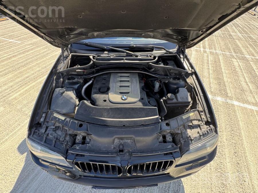 Black BMW X3 2007 in Riga, with an engine capacity of 3.00 L and mileage of 271 thousand km for 6999 €, photo 14 on AUTOMOTO.COM.LV