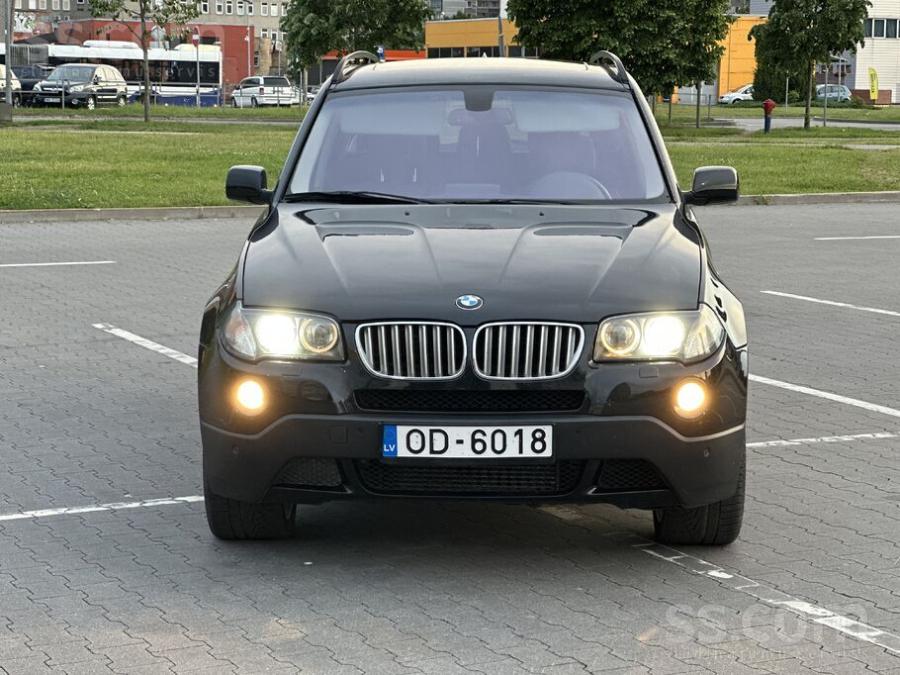 Melns BMW X3 2007 Rīga, ar dzinēja tilpumu 3.00 L un nobraukumu 356 tūkst. km par 4190 €, foto 3 vietnē AUTOMOTO.COM.LV