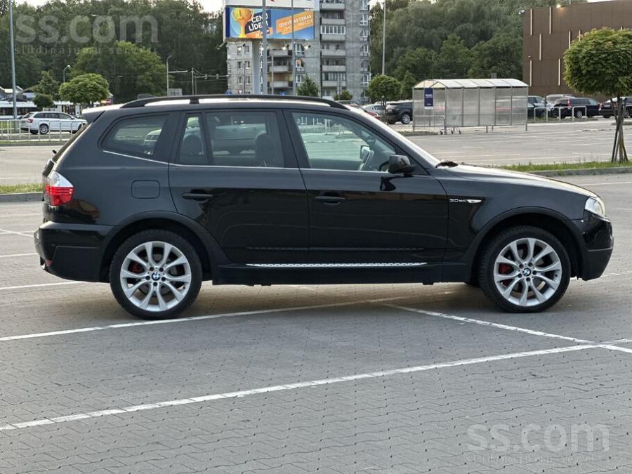 Melns BMW X3 2007 Rīga, ar dzinēja tilpumu 3.00 L un nobraukumu 356 tūkst. km par 4190 €, foto 5 vietnē AUTOMOTO.COM.LV