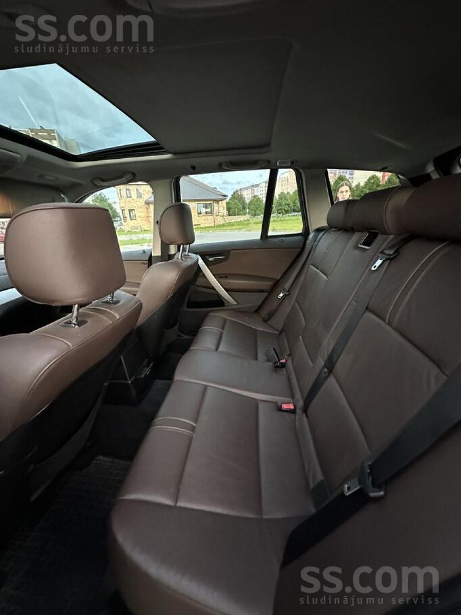 Melns BMW X3 2007 Rīga, ar dzinēja tilpumu 3.00 L un nobraukumu 356 tūkst. km par 4190 €, foto 14 vietnē AUTOMOTO.COM.LV