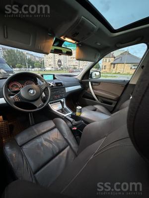 Melns BMW X3 2007 Rīga, ar dzinēja tilpumu 3.00 L un nobraukumu 356 tūkst. km par 4190 €, foto 15 vietnē AUTOMOTO.COM.LV