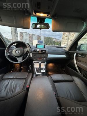 Melns BMW X3 2007 Rīga, ar dzinēja tilpumu 3.00 L un nobraukumu 356 tūkst. km par 4190 €, foto 16 vietnē AUTOMOTO.COM.LV