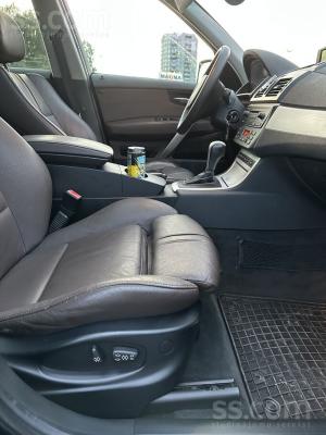 Melns BMW X3 2007 Rīga, ar dzinēja tilpumu 3.00 L un nobraukumu 356 tūkst. km par 4190 €, foto 17 vietnē AUTOMOTO.COM.LV