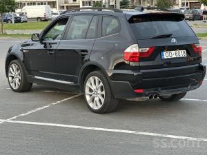 Melns BMW X3 2007 Rīga, ar dzinēja tilpumu 3.00 L un nobraukumu 356 tūkst. km par 4190 €, foto 22 vietnē AUTOMOTO.COM.LV