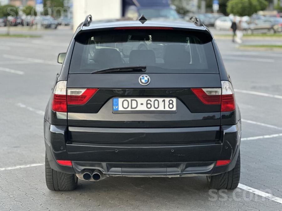 Melns BMW X3 2007 Rīga, ar dzinēja tilpumu 3.00 L un nobraukumu 356 tūkst. km par 4190 €, foto 23 vietnē AUTOMOTO.COM.LV