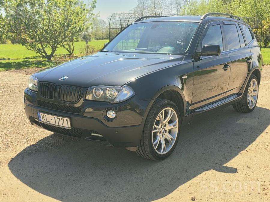 Melns BMW X3 2007 Dobele, ar dzinēja tilpumu 3.00 L un nobraukumu 365 tūkst. km par 6400 €, foto 3 vietnē AUTOMOTO.COM.LV