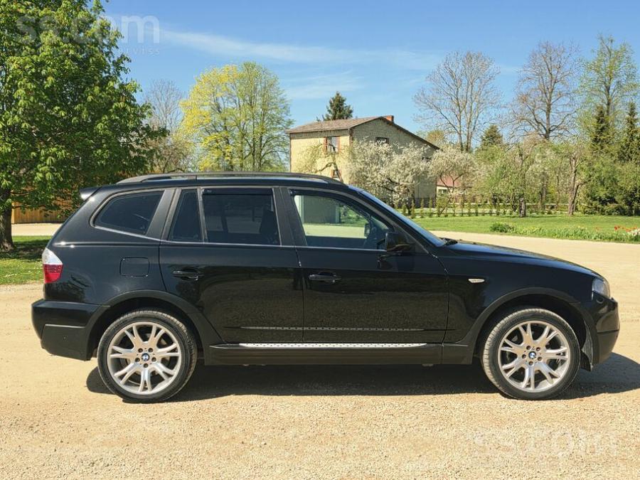Melns BMW X3 2007 Dobele, ar dzinēja tilpumu 3.00 L un nobraukumu 365 tūkst. km par 6400 €, foto 7 vietnē AUTOMOTO.COM.LV