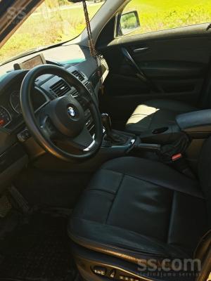 Melns BMW X3 2007 Dobele, ar dzinēja tilpumu 3.00 L un nobraukumu 365 tūkst. km par 6400 €, foto 8 vietnē AUTOMOTO.COM.LV