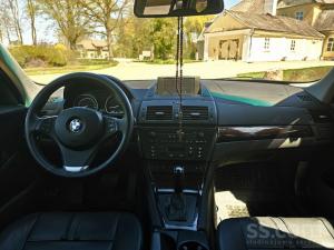 Melns BMW X3 2007 Dobele, ar dzinēja tilpumu 3.00 L un nobraukumu 365 tūkst. km par 6400 €, foto 9 vietnē AUTOMOTO.COM.LV