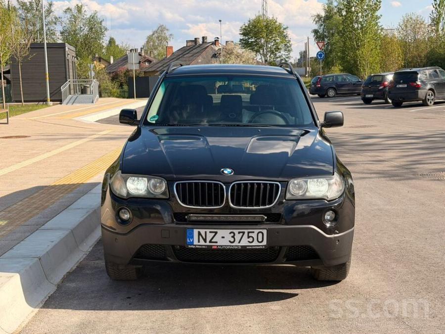 Melns BMW X3 2007 Rīga, ar dzinēja tilpumu 2.00 L un nobraukumu 289 tūkst. km par 4700 €, foto 1 vietnē AUTOMOTO.COM.LV