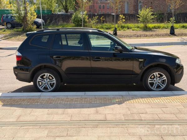 Black BMW X3 2007 in Riga, with an engine capacity of 2.00 L and mileage of 289 thousand km for 4700 €, photo 5 on AUTOMOTO.COM.LV