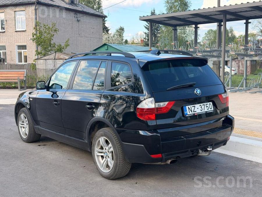 Melns BMW X3 2007 Rīga, ar dzinēja tilpumu 2.00 L un nobraukumu 289 tūkst. km par 4700 €, foto 13 vietnē AUTOMOTO.COM.LV
