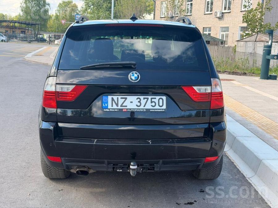 Melns BMW X3 2007 Rīga, ar dzinēja tilpumu 2.00 L un nobraukumu 289 tūkst. km par 4700 €, foto 14 vietnē AUTOMOTO.COM.LV