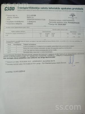 Black BMW X3 2007 in Ogre, with an engine capacity of 3.00 L and mileage of 349 thousand km for 4998 €, photo 3 on AUTOMOTO.COM.LV