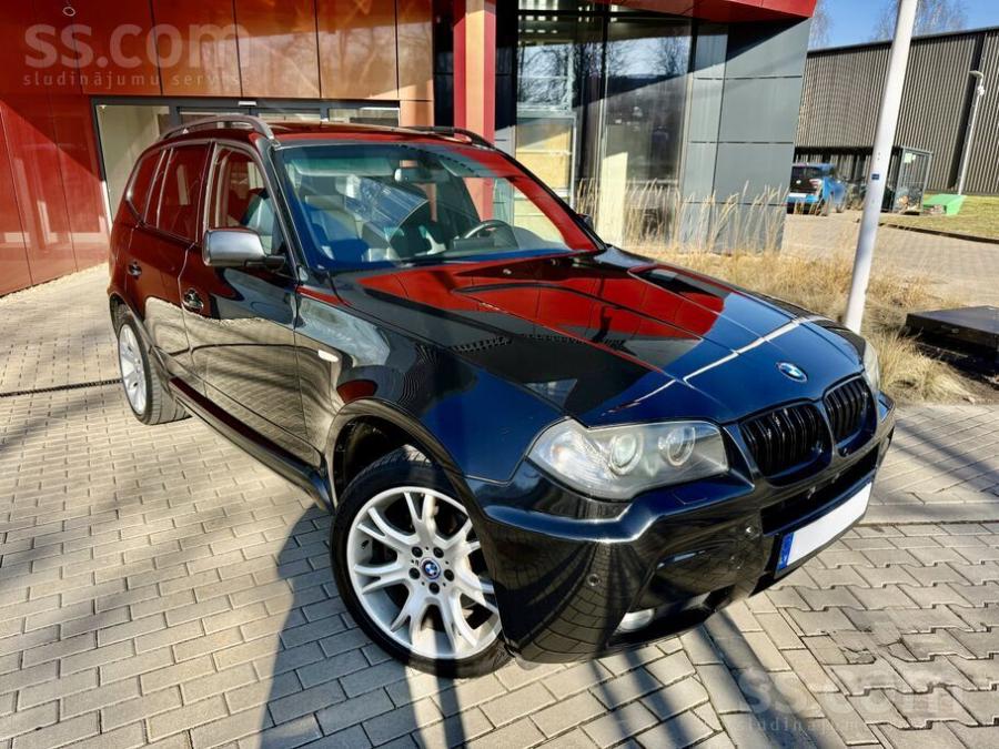 Black BMW X3 2007 in Riga, with an engine capacity of 3.00 L and mileage of 252 thousand km for 4500 €, photo 1 on AUTOMOTO.COM.LV
