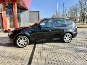 Black BMW X3 2007 in Riga, with an engine capacity of 3.00 L and mileage of 252 thousand km for 4500 €, photo 5 on AUTOMOTO.COM.LV